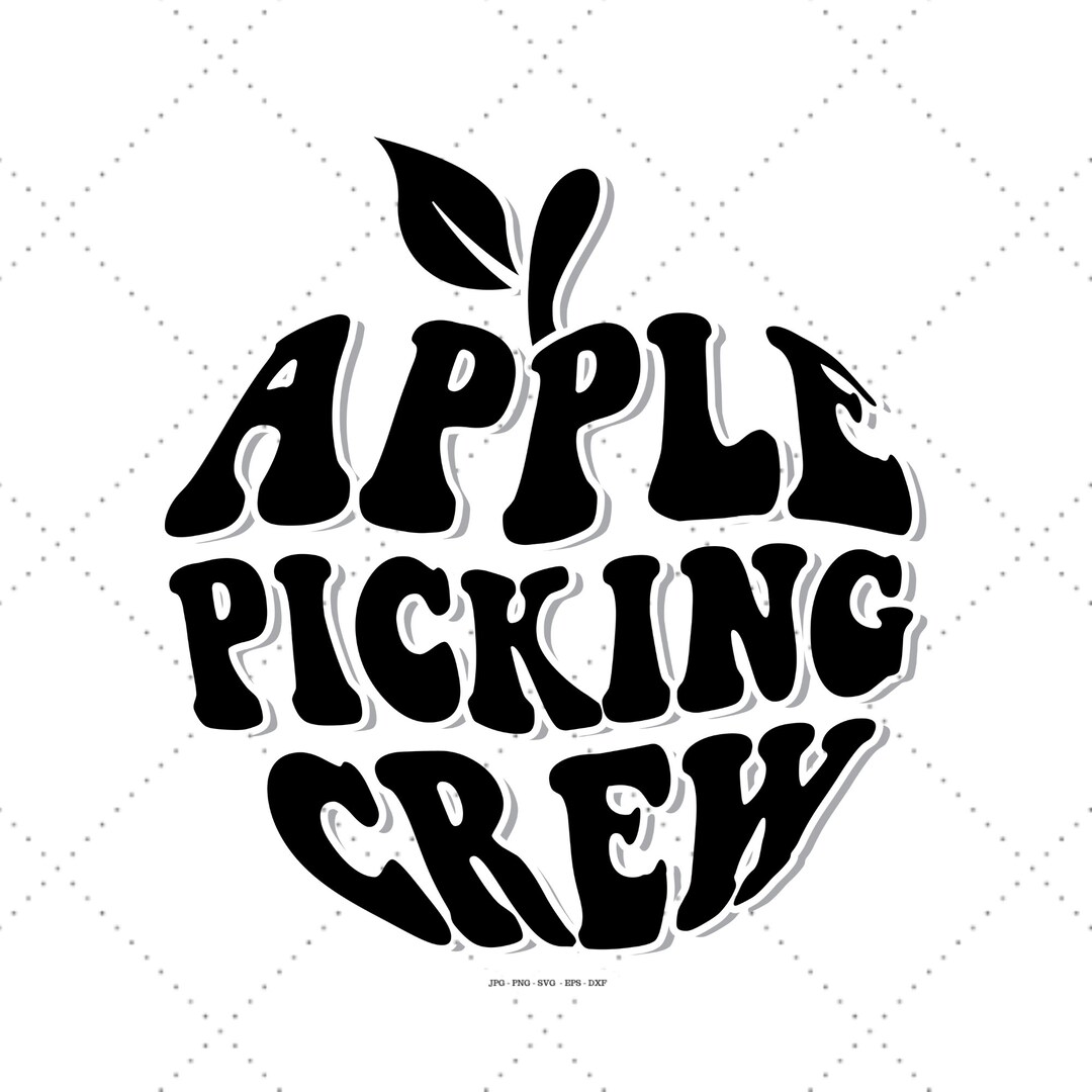 Apple Picking Crew, Apple Shirt Svg, Toddler Fall Svg, Baby Fall Svg, Fall Kids Svg, Family ...