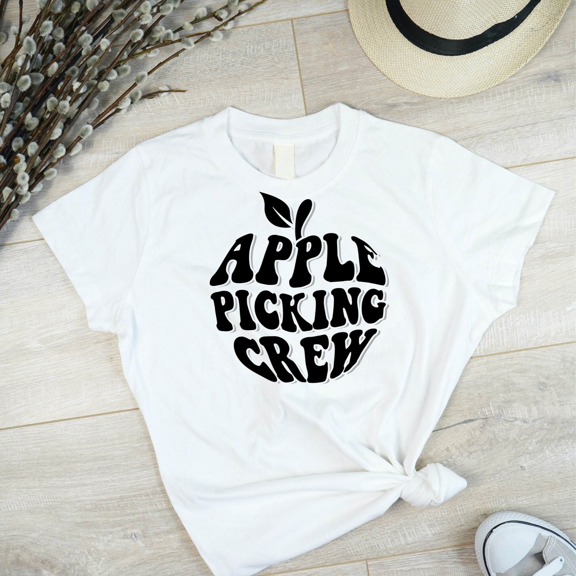 Apple Picking Crew Apple Shirt Svg Toddler Fall Svg Baby - Etsy