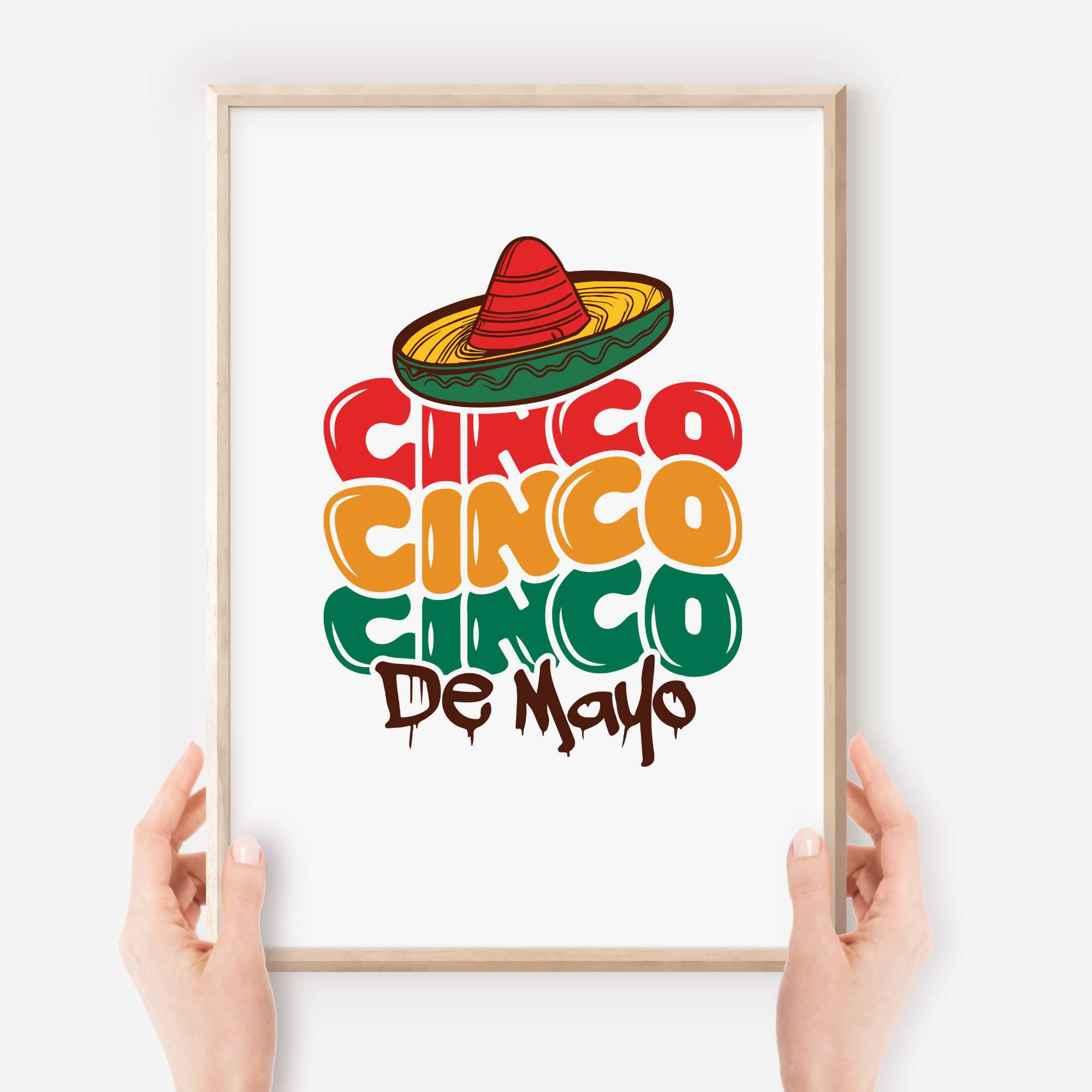 Cinco De Mayo Party, Mexico Clip Art, Fiesta Decor, Mexican Hat, 5 De ...
