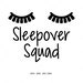 Slumber Party Svg, Tween Birthday, Sleepover Favor, Birthday Svg ...
