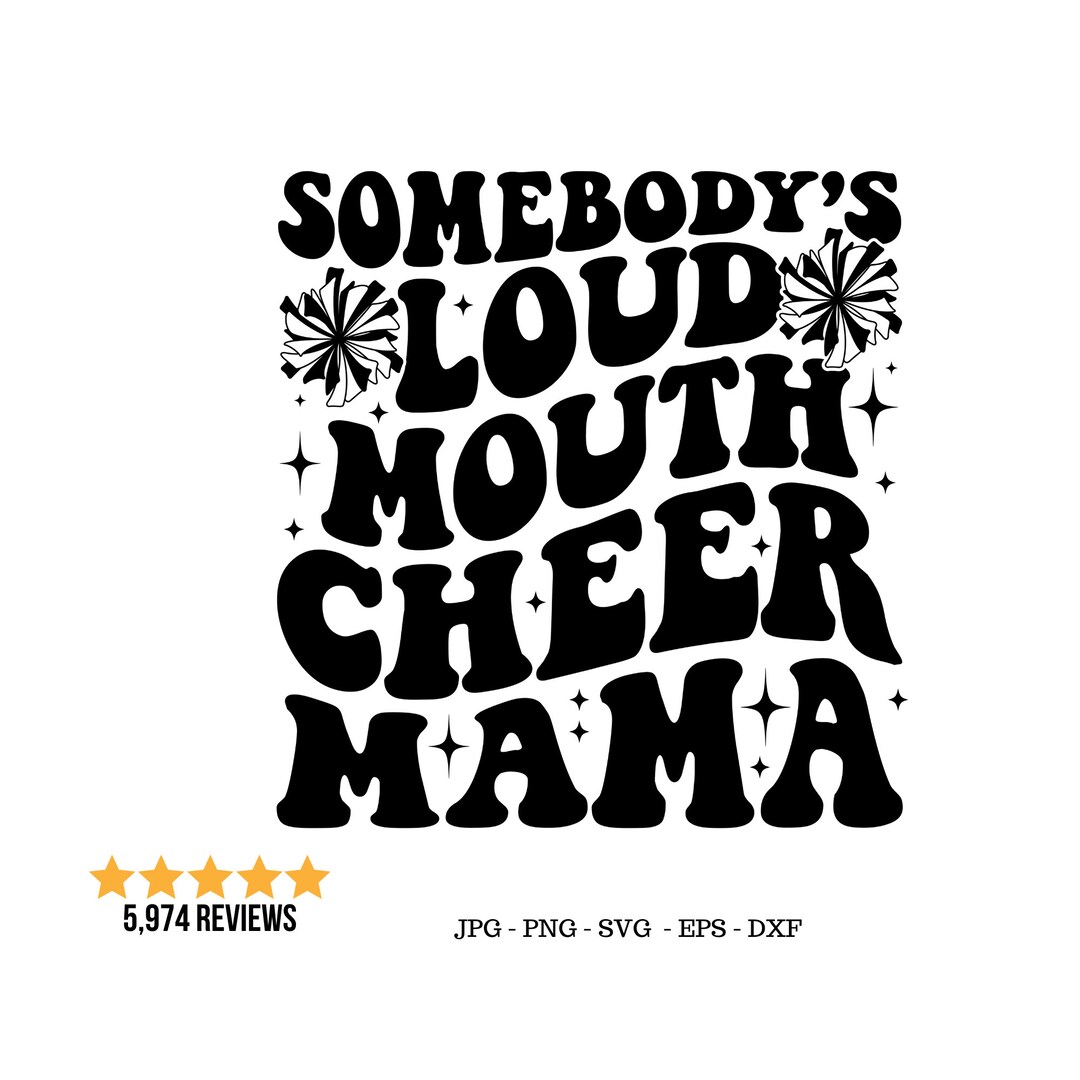 Competitive Cheer, Cheer Quotes Svg, Cheer Mom Svg, Cheer Designs - Etsy