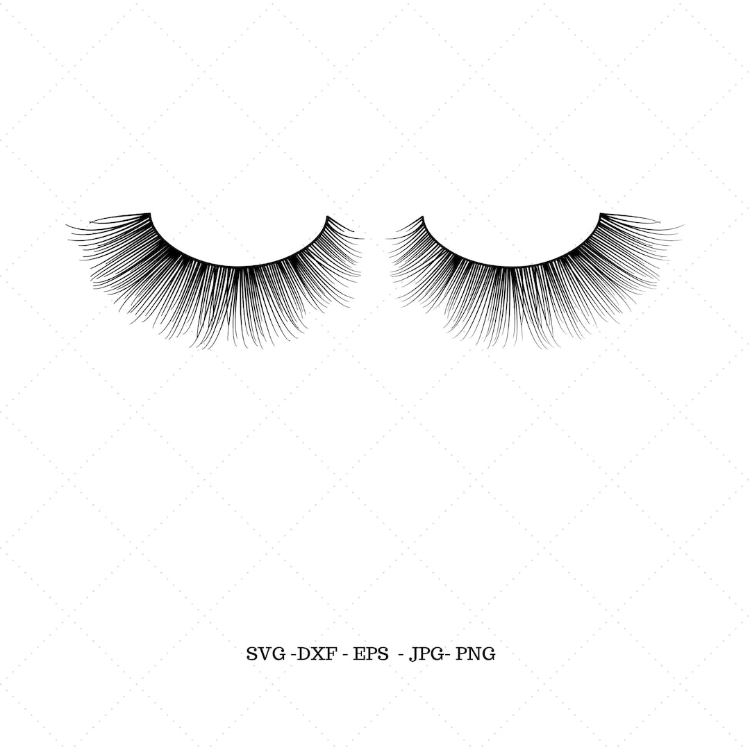 Eyelash Svg, Lashes Svg, Beauty Logo, Lash Artist, Lash Logo, Eyelashes ...