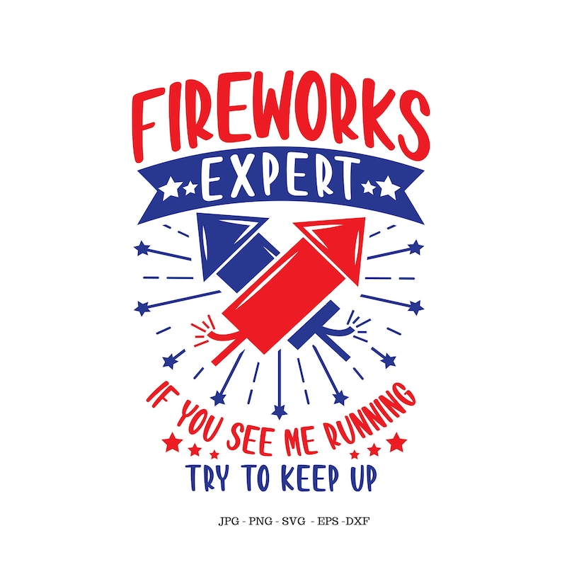 Svg Sayings America Svg Fireworks Shirt Design Svg Red | Etsy