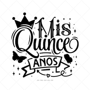 Sweet 15 Decor, Princess Clipart, Quinceanera Party, Mexican Themed ...