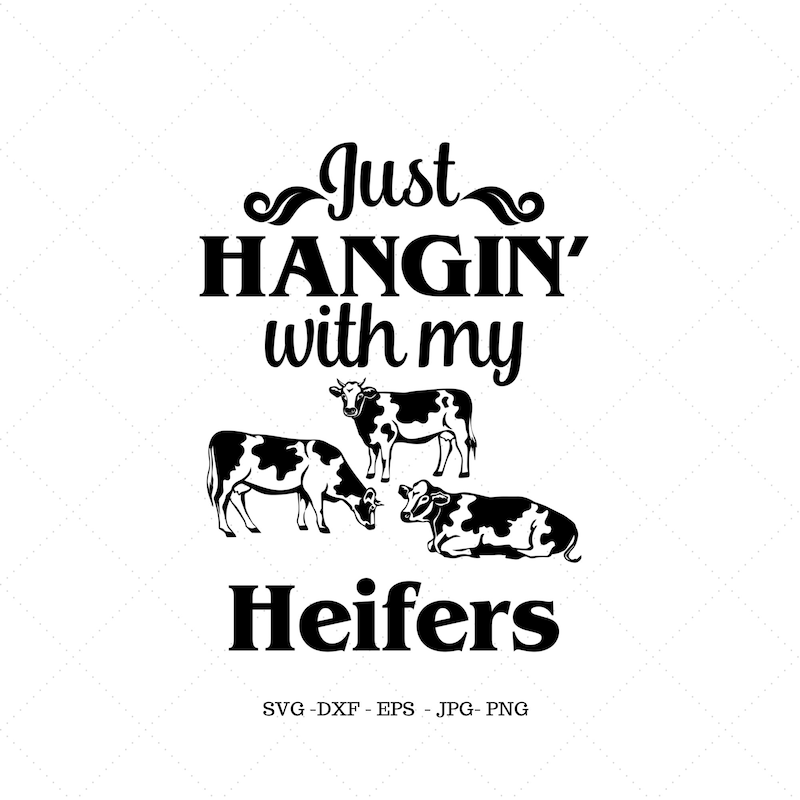 Heifer Svg - Etsy