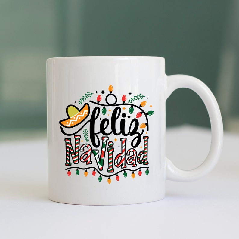 Feliz Navidad Svg Happy Holidays Svg Spanish Christmas - Etsy