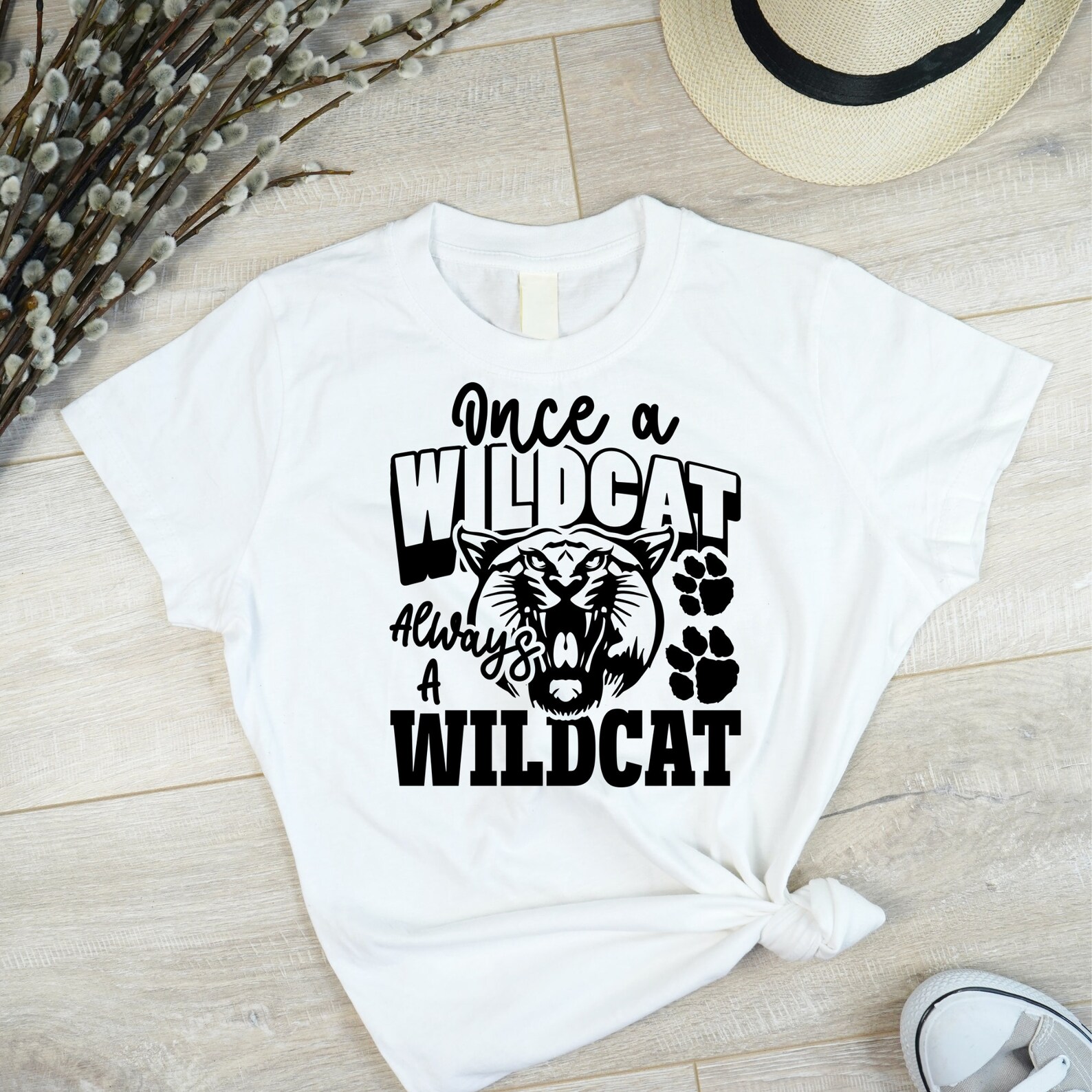 Wildcat Svg, Once A Wildcat, High School Graduate, for School, Wildcats ...