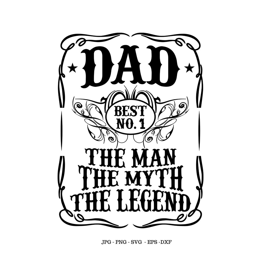 The Man, Dad Gift, Dad Shirt Svg, Fathers Day Svg, Fathers Day, Dad ...