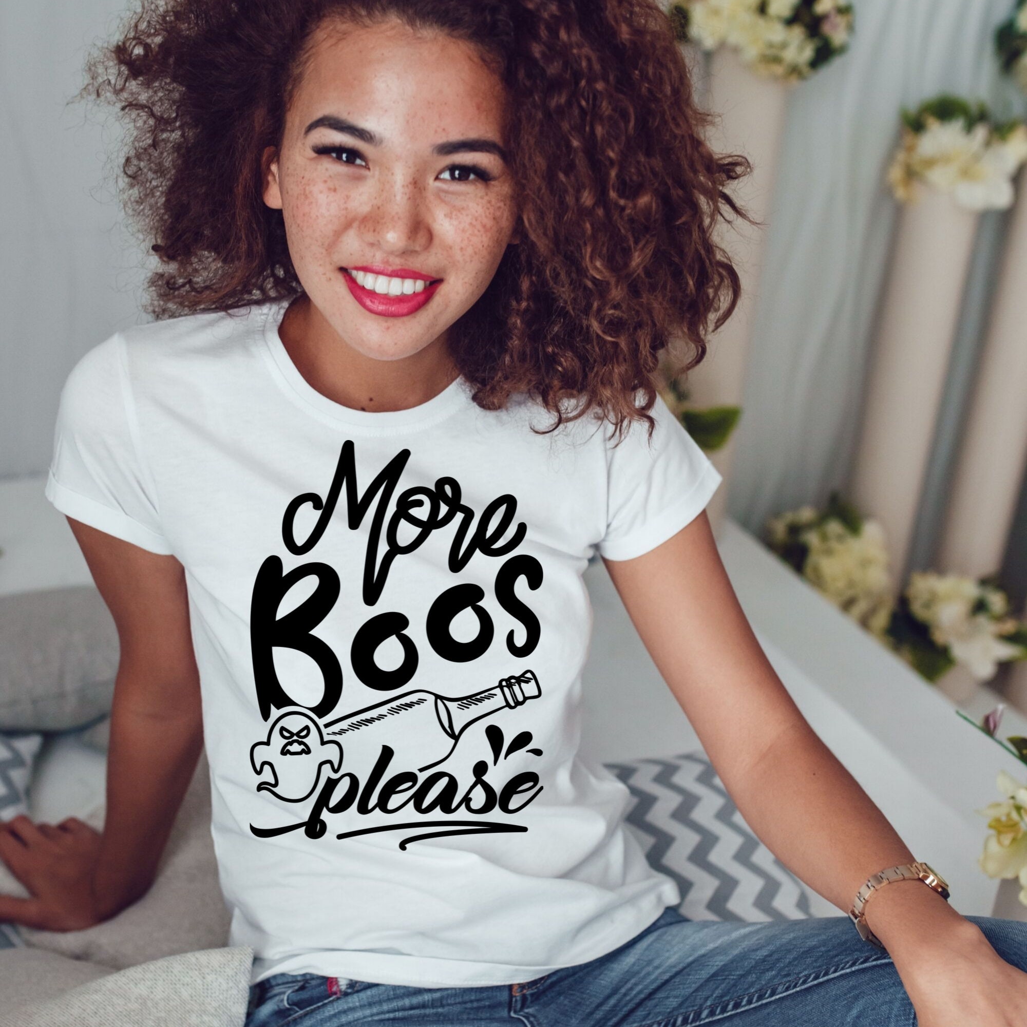 Boo Shirt Svg More Boos Please Halloween Party Wine Lover - Etsy