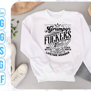 Grumpy Svg, Vintage Birthday Svg, 60th Birthday Gifts, Grandparent ...