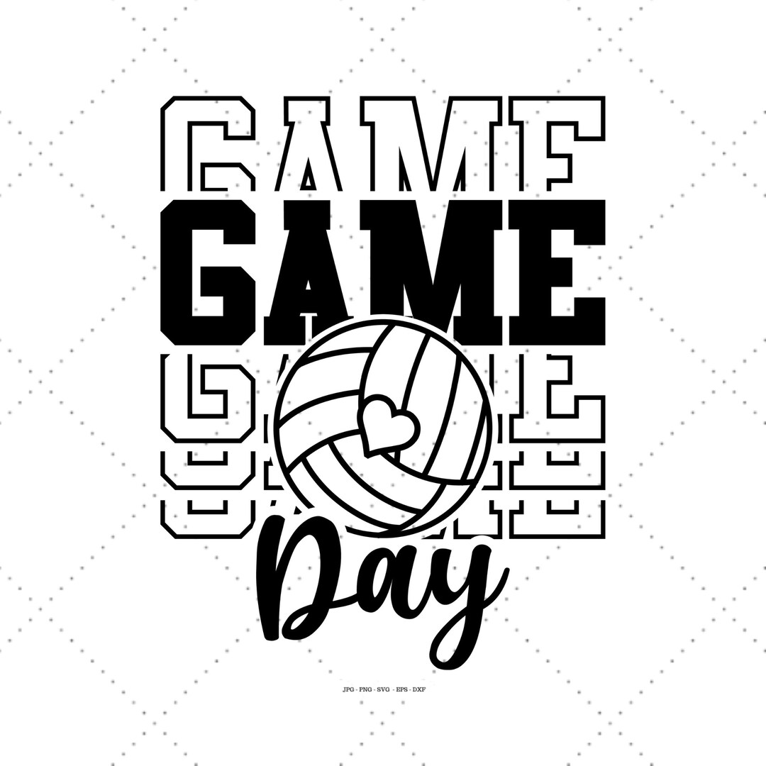Volleyball Gift, Sport Svg, Game Day Svg, Volleyball Team, Sport Gift ...