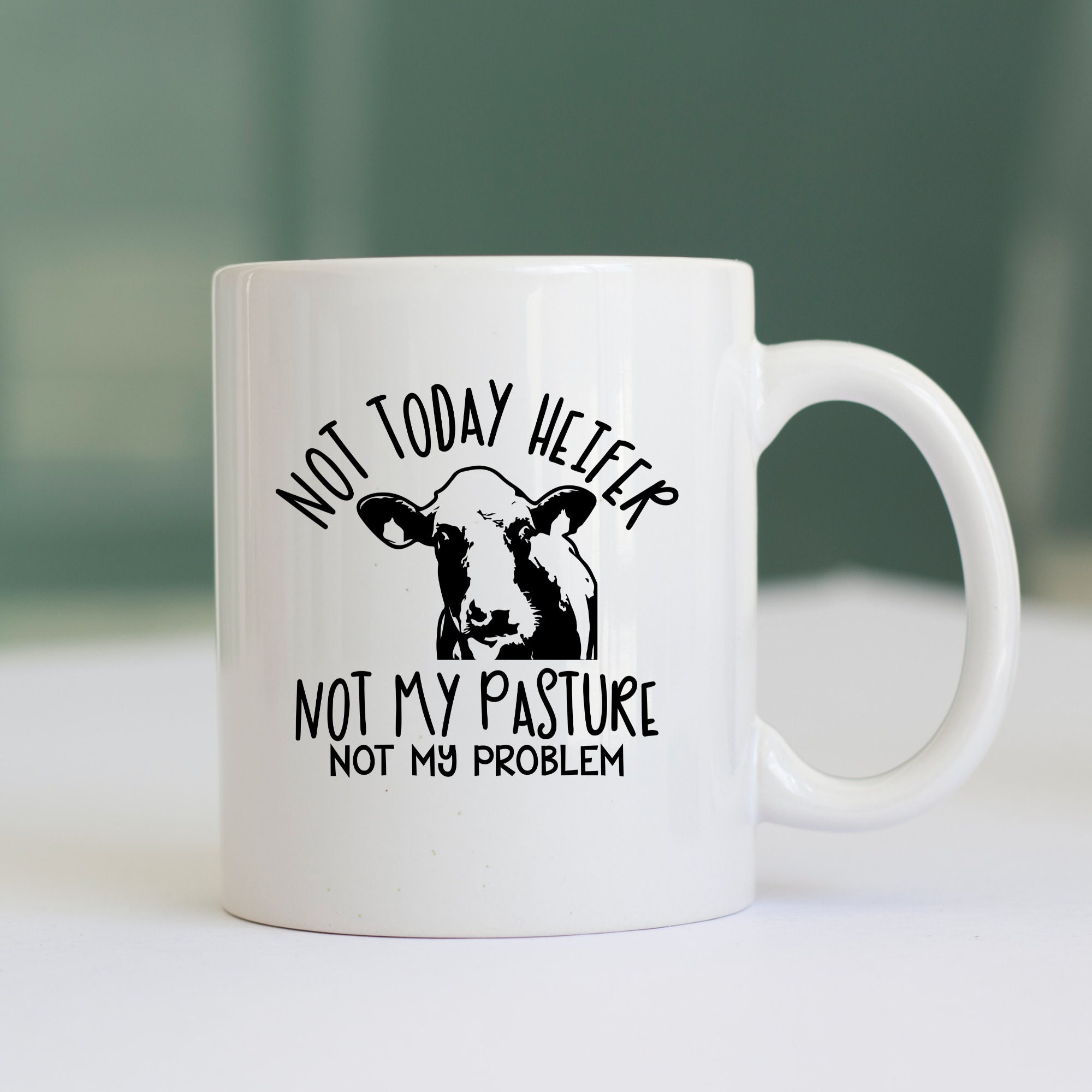 Not Today Heifer Cow Svg Cow Shirt Funny Gift Bestfriend - Etsy