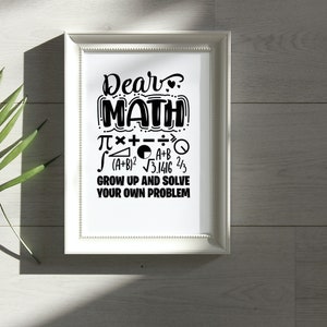 Math Teacher Gift, Math Gift, Math Teacher Gifts, Math Svg, Geekery ...