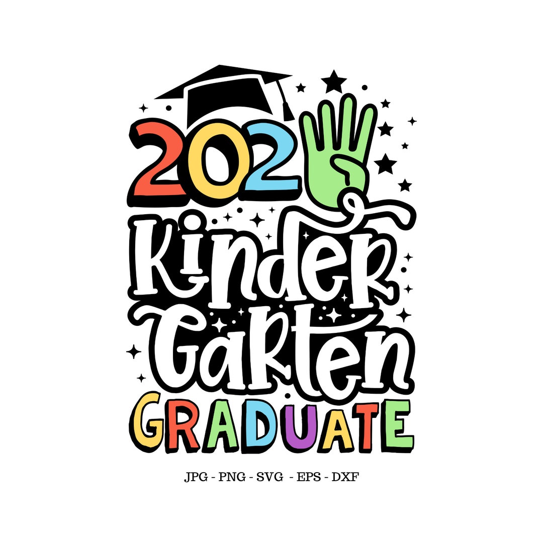 Kindergarten Svg, Last Day of School, End of School Year, Graduation ...