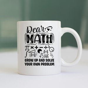 Math Teacher Gift, Math Gift, Math Teacher Gifts, Math Svg, Geekery ...