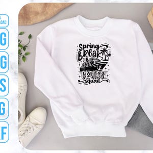 Cruise Spring Break, Spring Break 2025, Spring Break Svg, Girls Trip ...