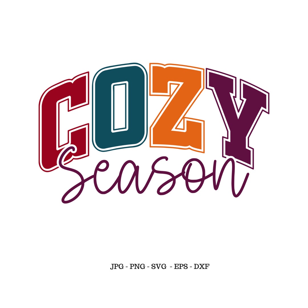Cozy Svg, Cozy Season Svg, Retro Halloween, Groovy Autumn Png - Etsy
