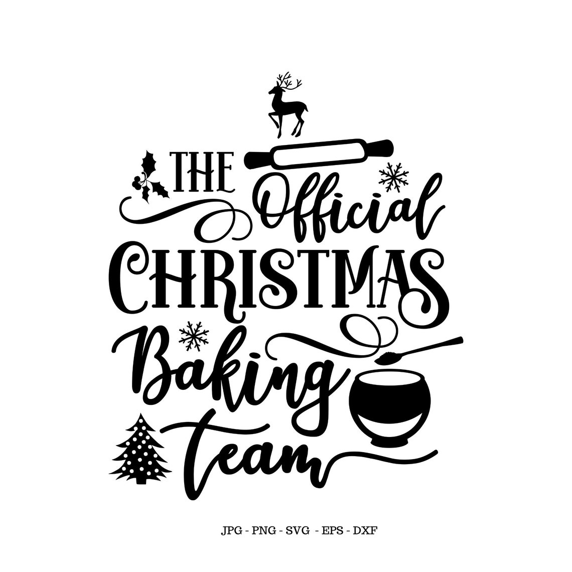 Christmas Baking Baking Svg Holiday Baking Holiday Baking | Etsy