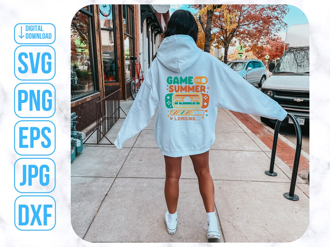 Last Day of School, Gammer Gift, Game on Summer, Game Lover Svg, Boy ...