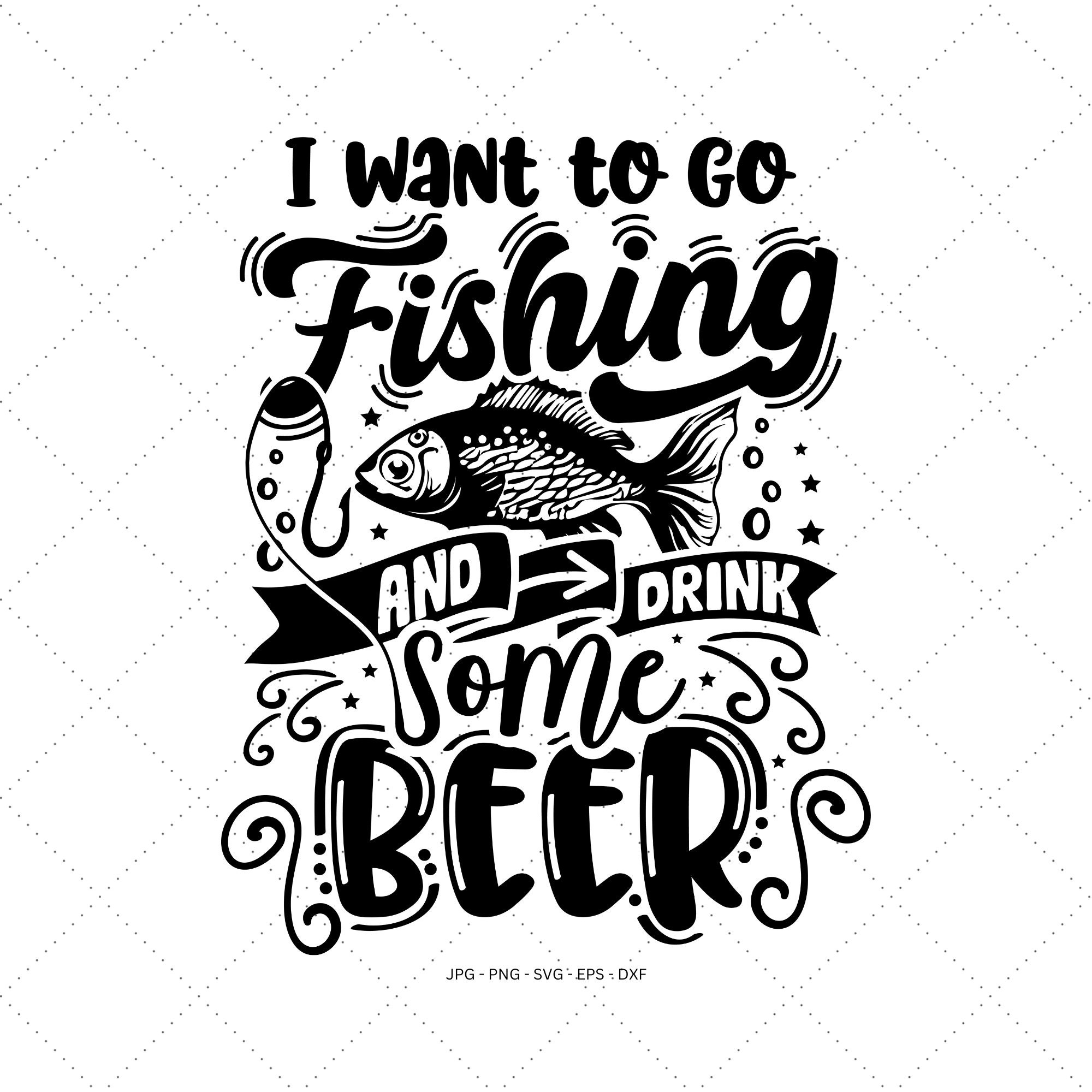 Funny Fishing Svg Dad Joke Beer Glass Svg Fishing and - Etsy