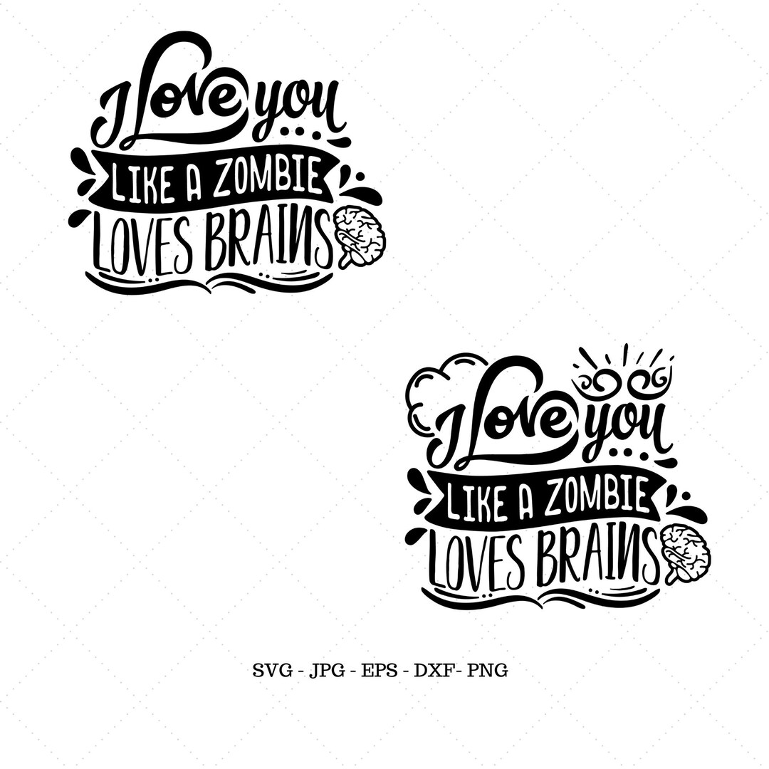 Valentine Day Svg, Zombie Decor, Love Svg, Zombie Art, Valentine Svg ...