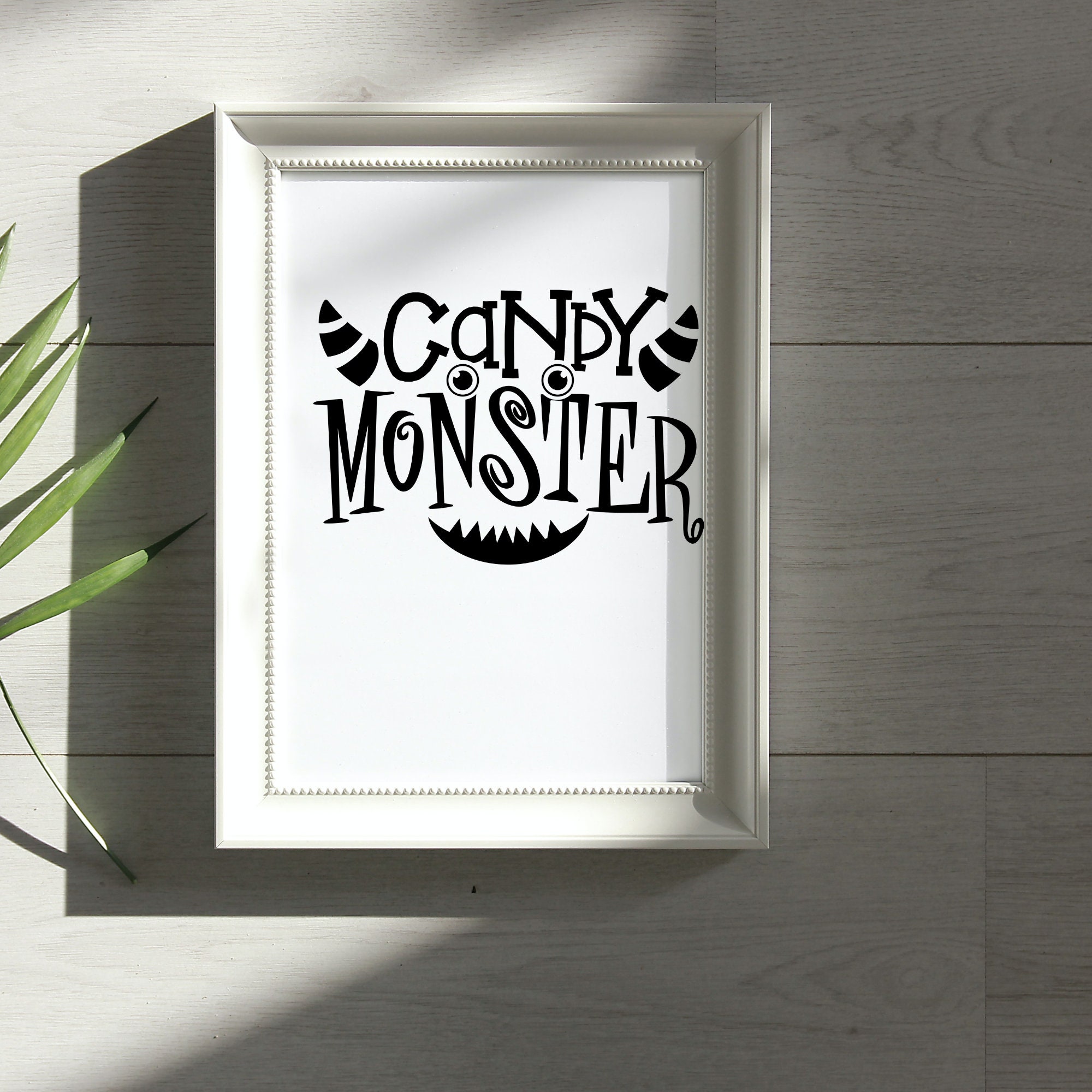 Candy Monster, Kids Halloween Svg, Boy Halloween Shirt, Creepy Cute ...