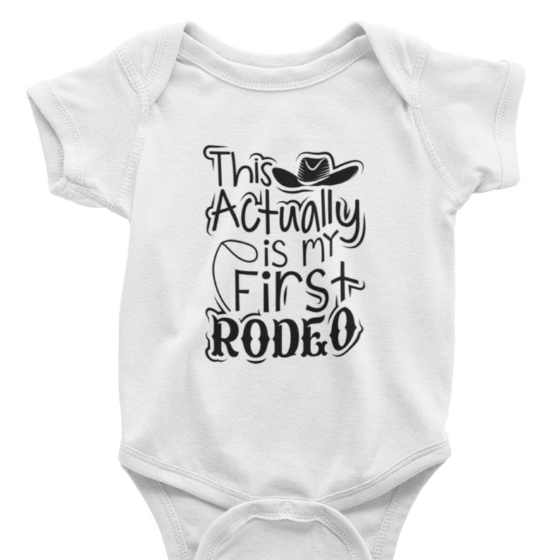 This Actually is My First Rodeo SVG Rodeo SVG Baby Shower - Etsy
