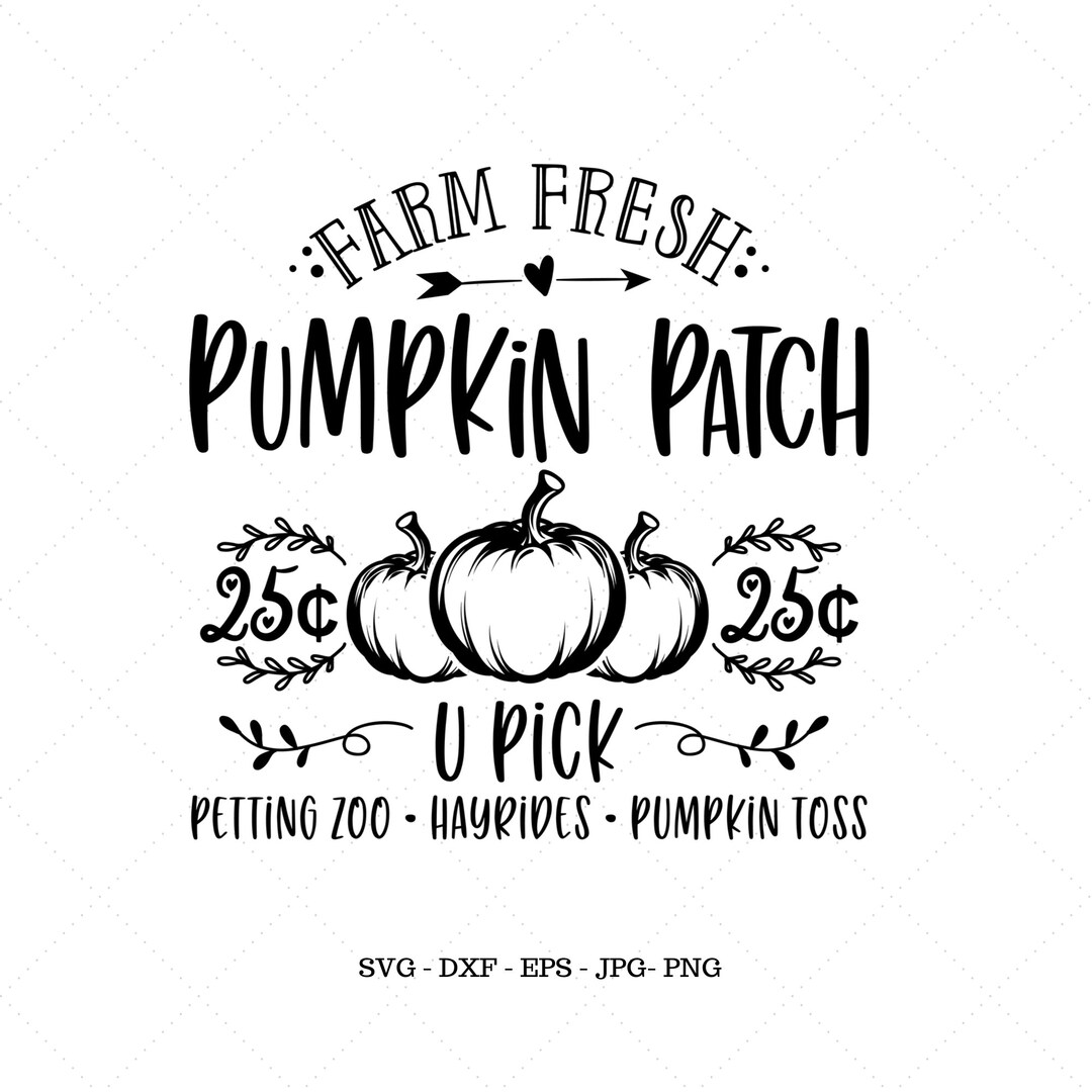 Fall Sign Svg, Farm Fresh Pumpkins, Farmhouse Fall Decor, Fall Decor ...