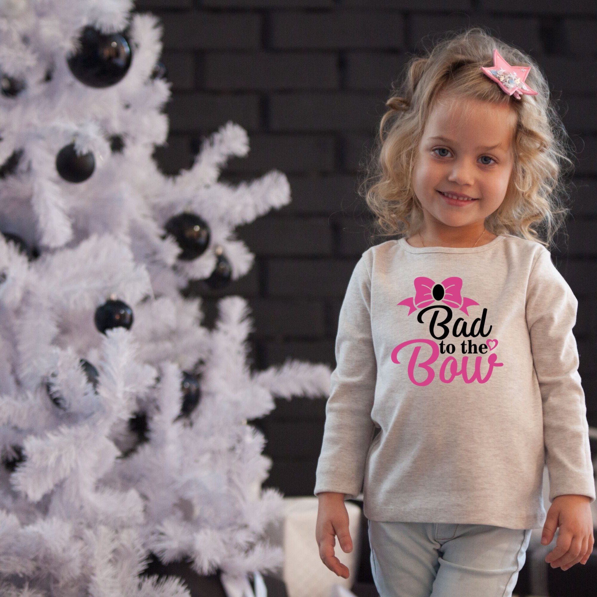 Bad to the Bow Svg Bow Clip Art Funny Svg Cheerleading Svg | Etsy