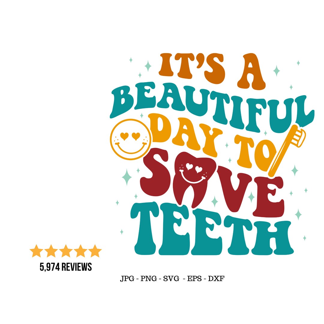 Dental Assistant Svg, to Save Smiles, Dentist Gift, Dental Gift - Etsy