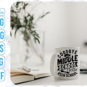 8th Grade Graduation, End of Middle School, Hello High School, Bye 8th ...