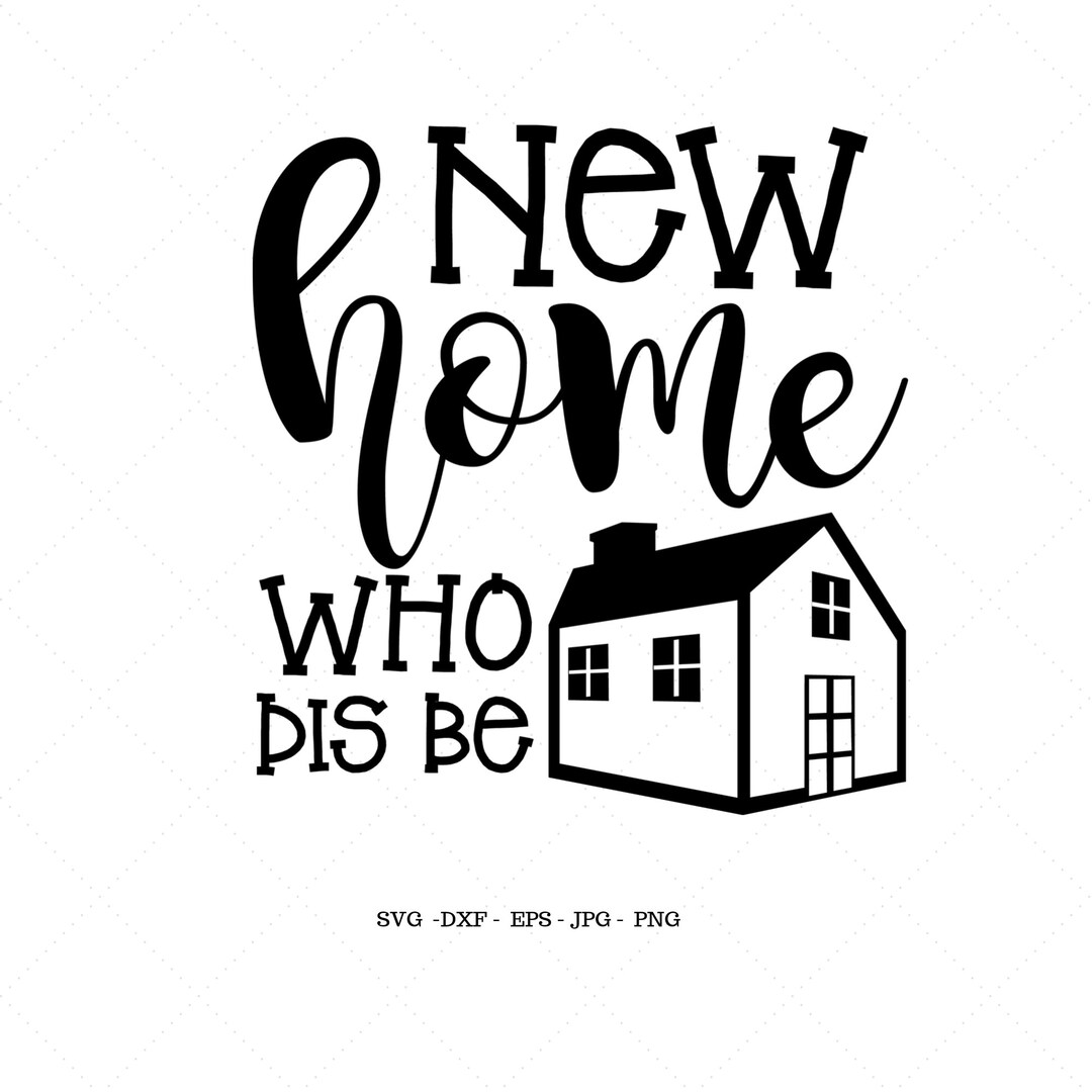 Home Svg, First Home Gift, Our First Home, House Warming Gift - Etsy