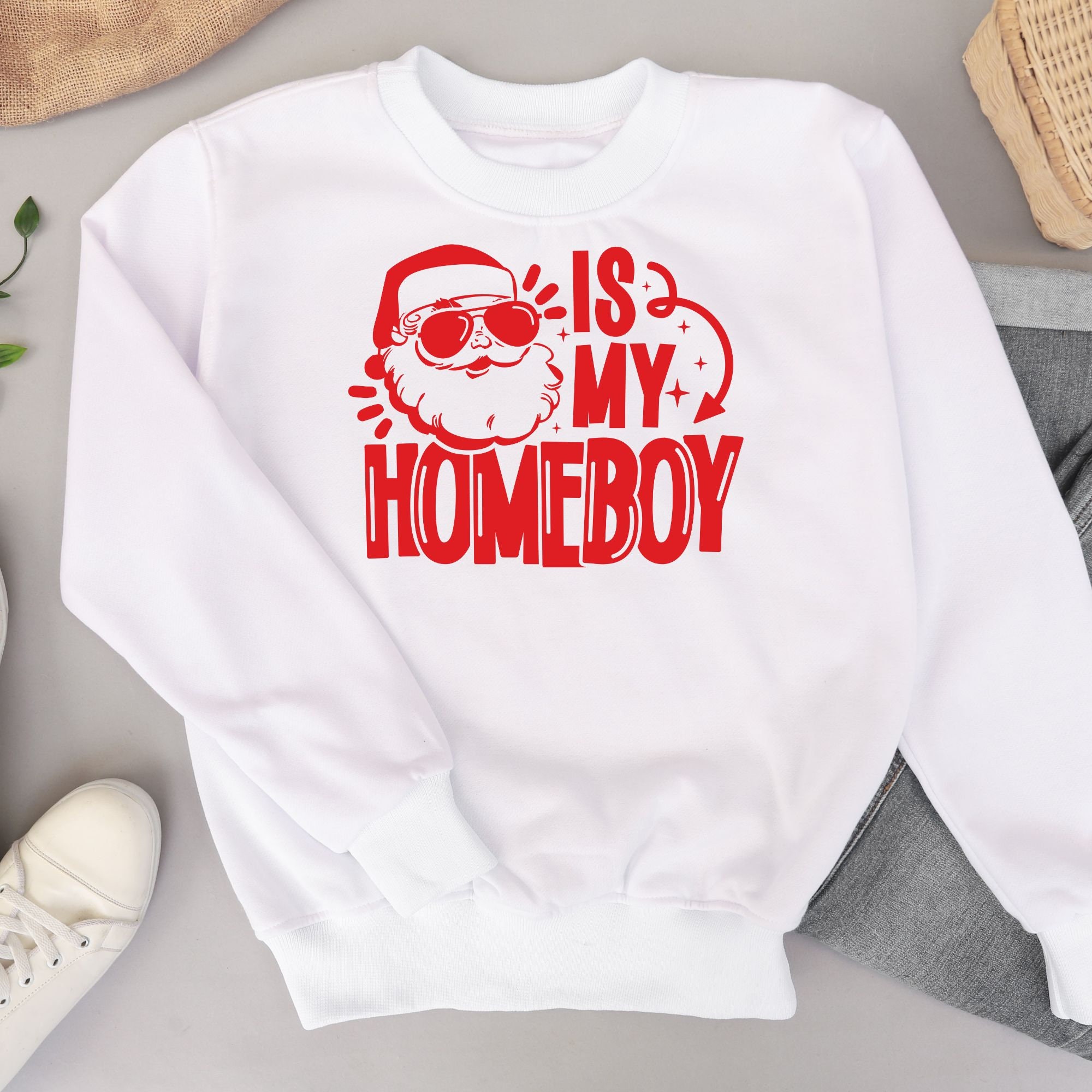 Santa is My Homeboy Svg Funny Santa Svg Funny Santa Png - Etsy Australia
