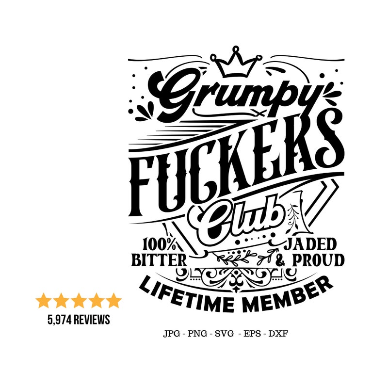 Old Fuckers Club - Etsy