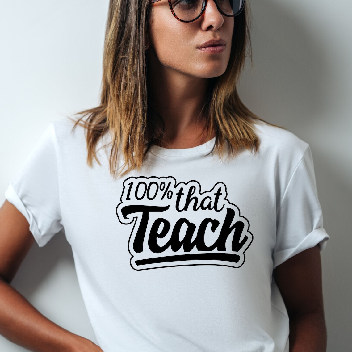 Funny Teacher Shirts Svg Teacher Tee Svg Teacher Gift 100th - Etsy