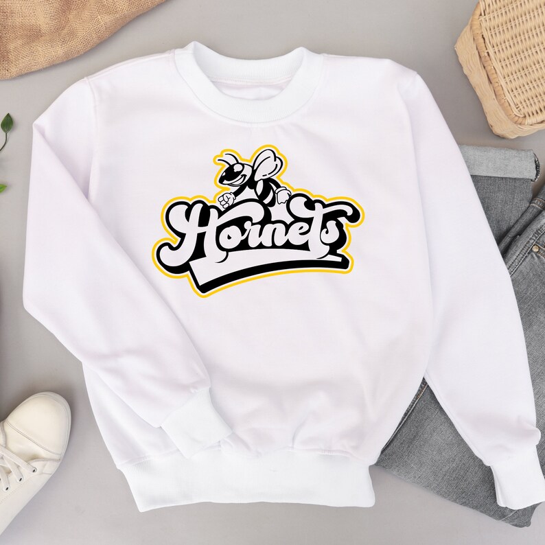 Hornets Svg, Mascot Svg, School Team Svg, Hornets Png, Yellow Svg ...
