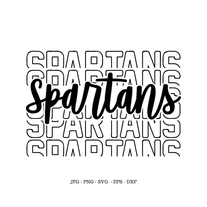 Spartans Svg - Etsy