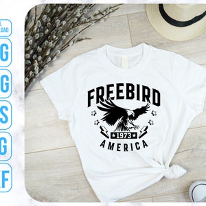 Free Bird Svg, Bald Eagle Svg, Patriotic Eagle Svg, Eagle USA Svg ...