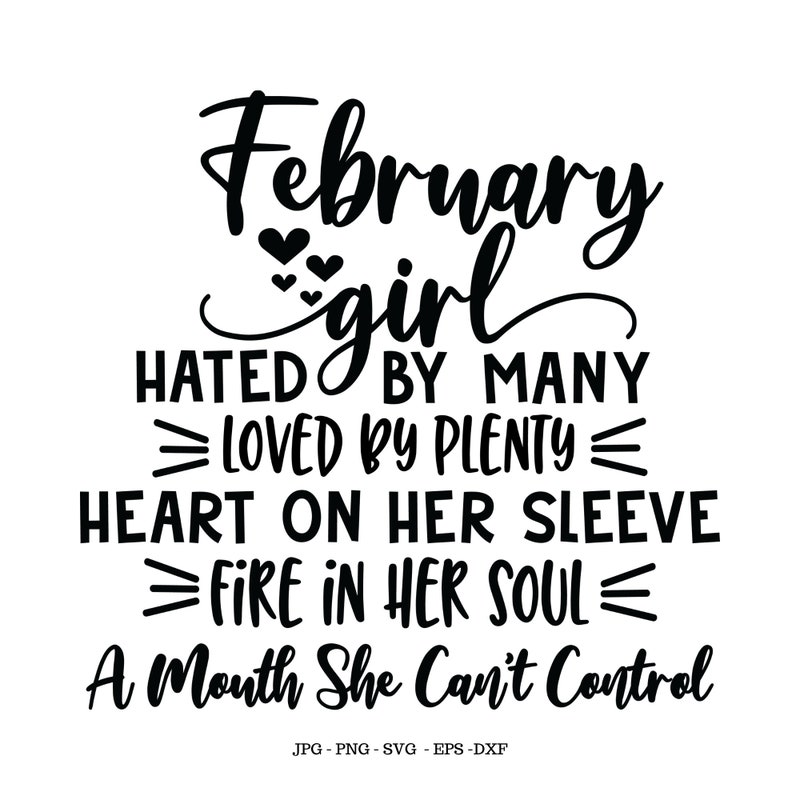 Black Girl February Png - Etsy
