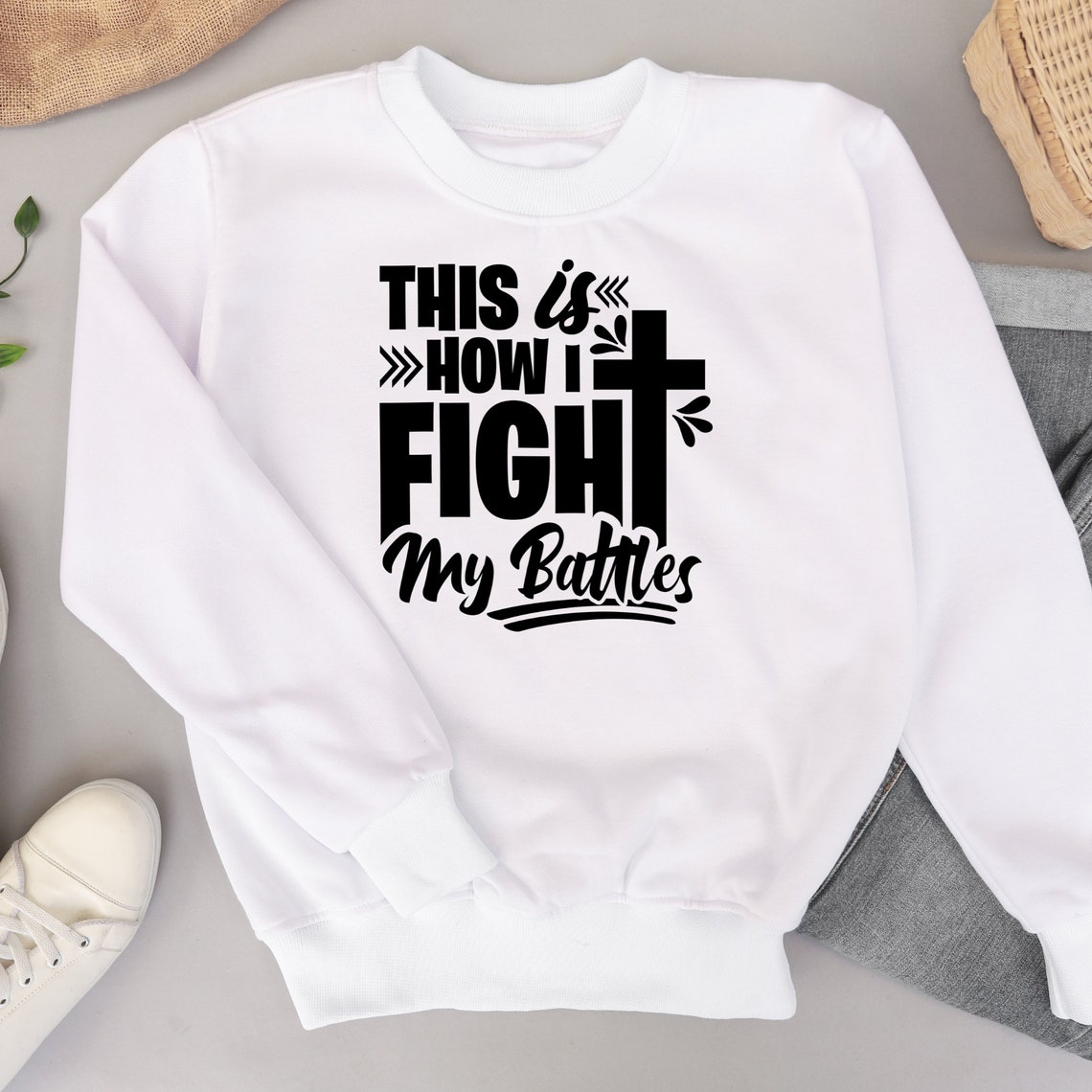 This is How I Fight My Battles Svg God Svg Png Christian - Etsy