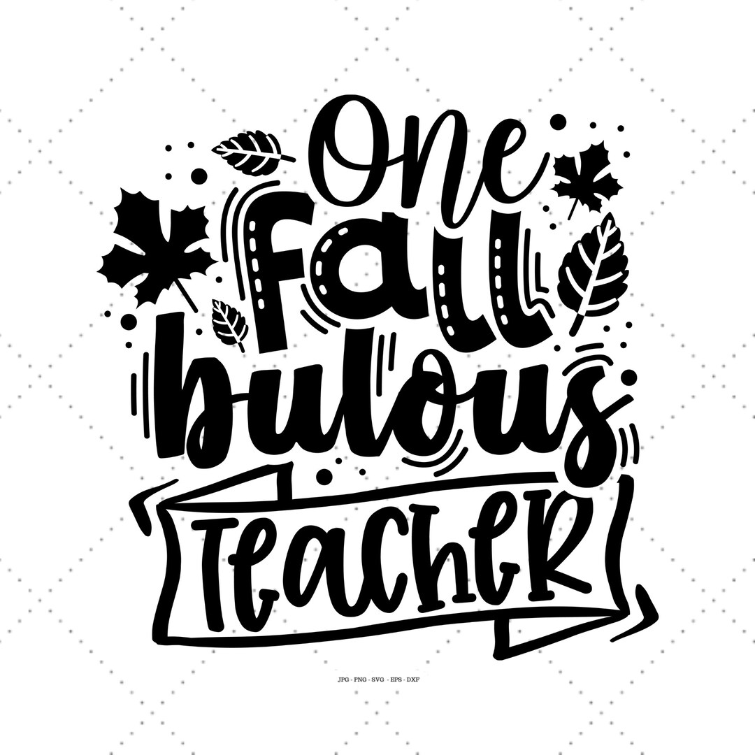 Fall Teacher Png, Fall Teacher Design, Thanksgiving Teacher - Etsy