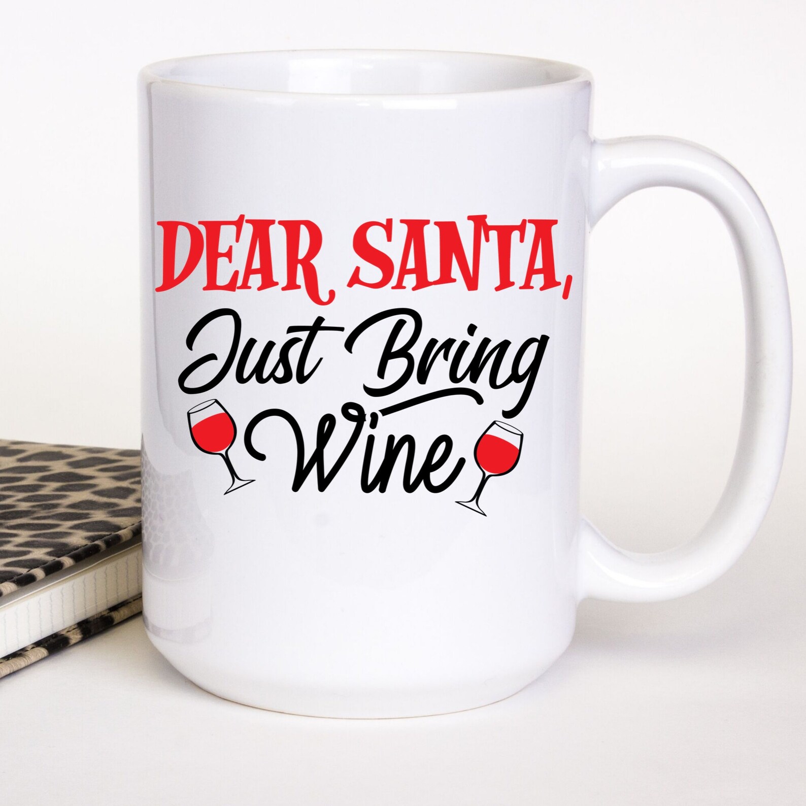 Santa Svg Wine Lovers Secret Santa Gift Bring Me Wine Wine | Etsy