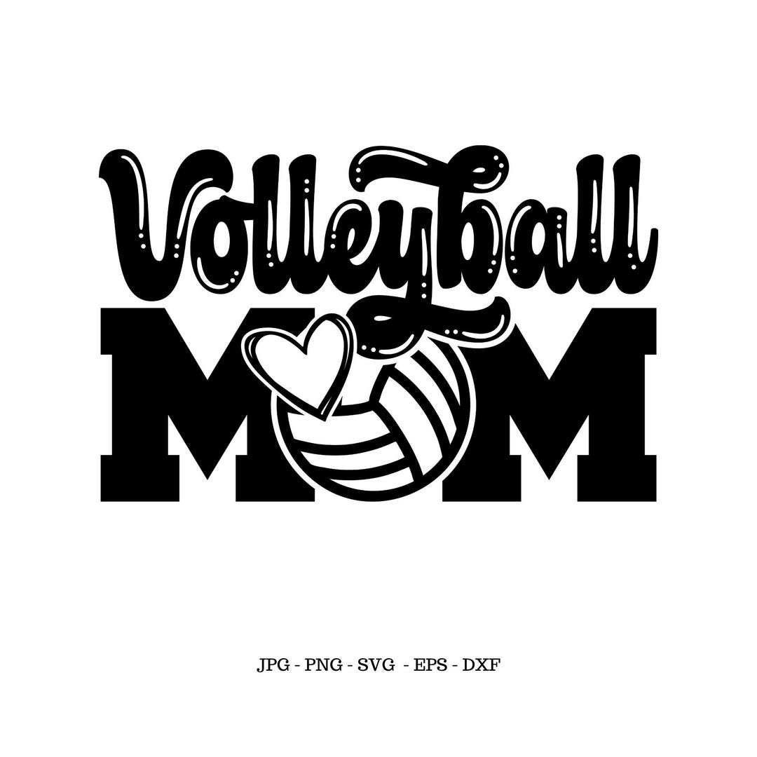 Volleyball Mom Svg, Volleyball Gifts, Volleyball Mom Gifts, Team Mom ...