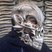 Alien Mask, Carnival Costume, Skull Mask, Invader Mask, Galactic Skull ...