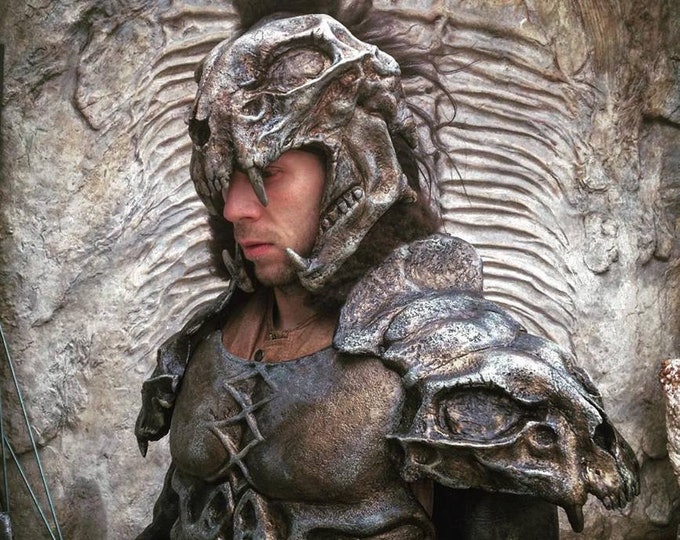 Armor Skull, Single Pauldron Shoulder Armor, Medieval, Cosplay, Skull ...