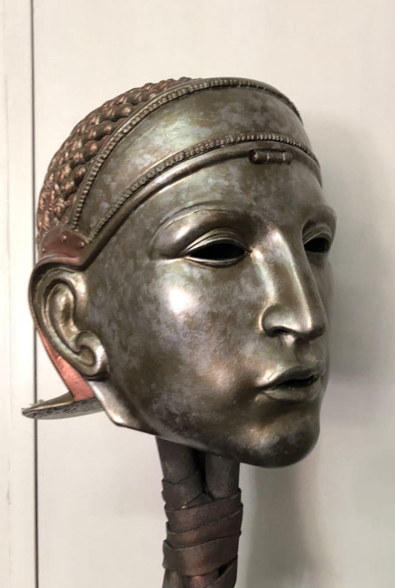 Fiberglass Roman Helmet Mask: Ancient Larp Cosplay Armor - Etsy