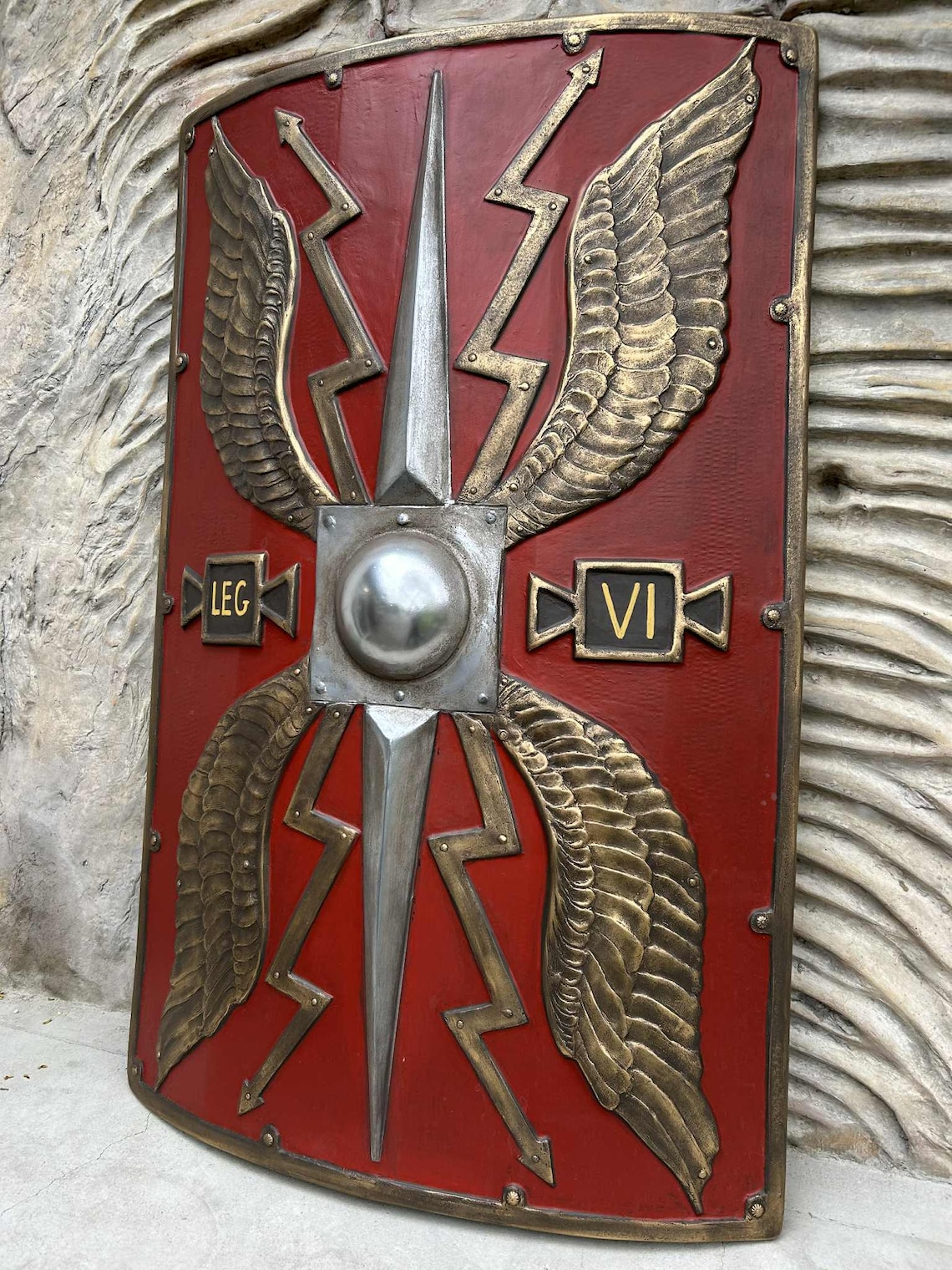 Custom Order - Giovanni Cancellieri- Roman Legionary Scutum Shield ...