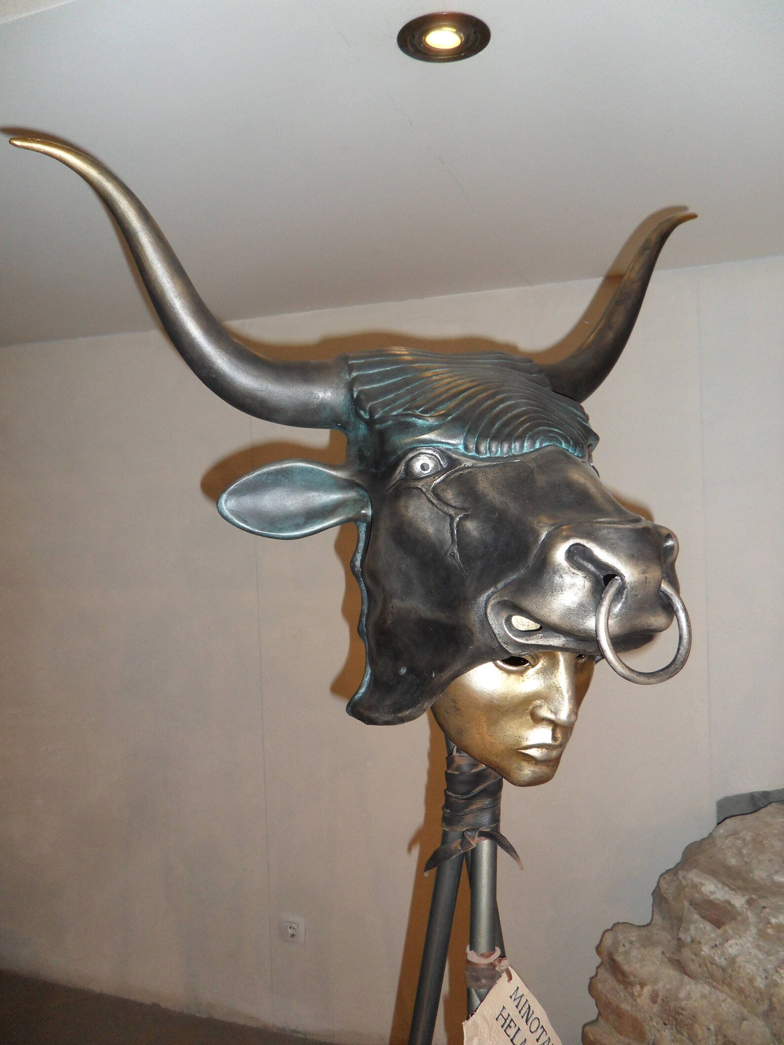 Animal Masquerade Mask Ancient Greek Helmet Greek Minotaurs - Etsy