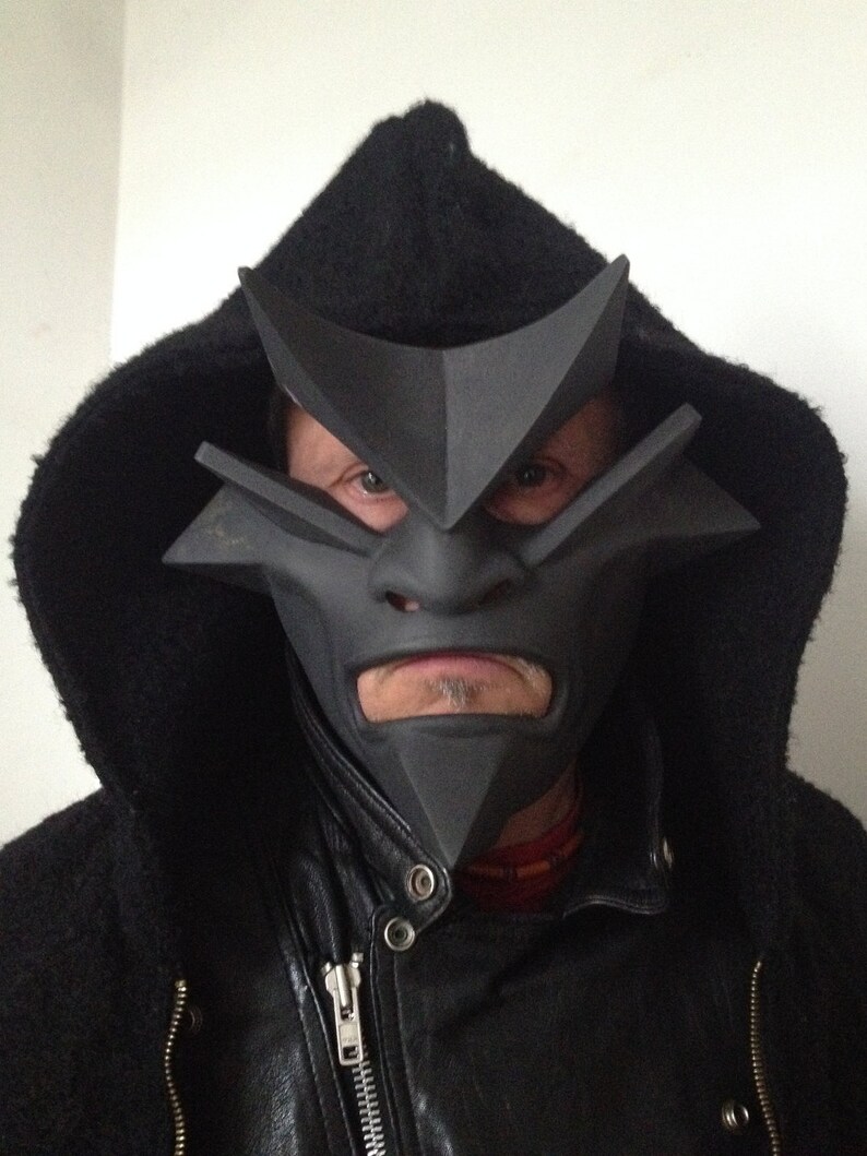 Halloween Devil Face Masquerade Mask Mask Dark Burton - Etsy
