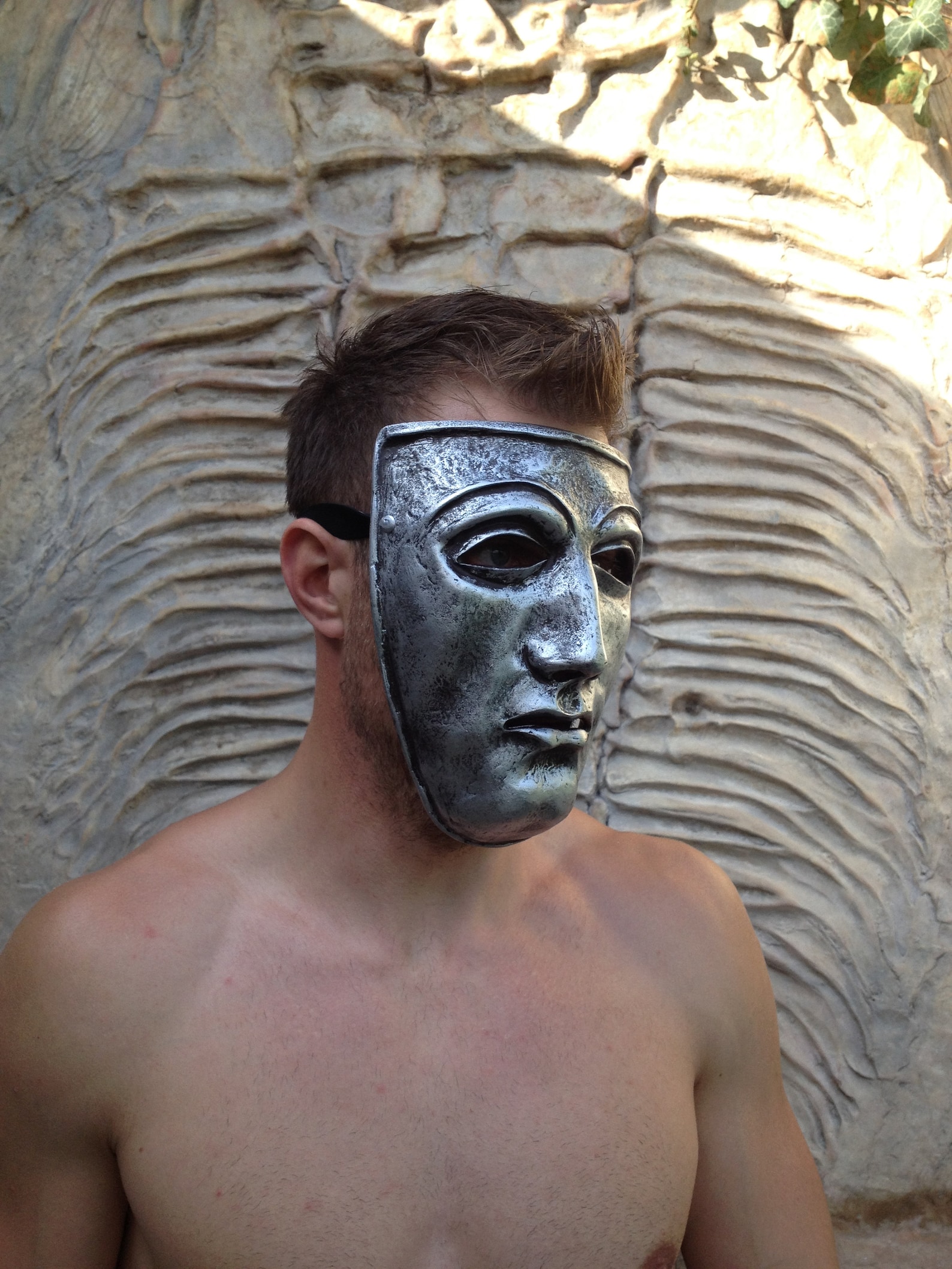 Ancient Mask, Ancient Roman Battle Mask, Cosplay, Halloween Mask, Larp ...